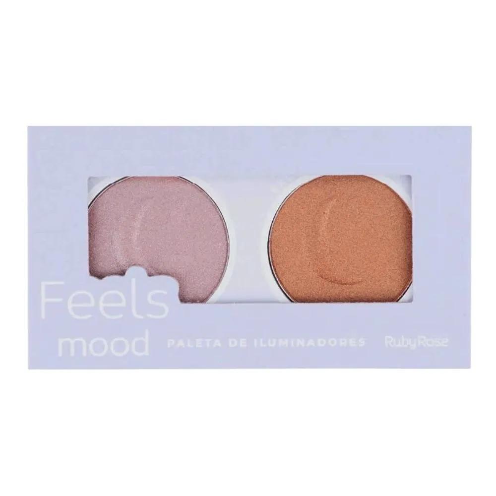 Iluminador Ruby Rose Dark Feels Mood Pó 4.5g - Farmais