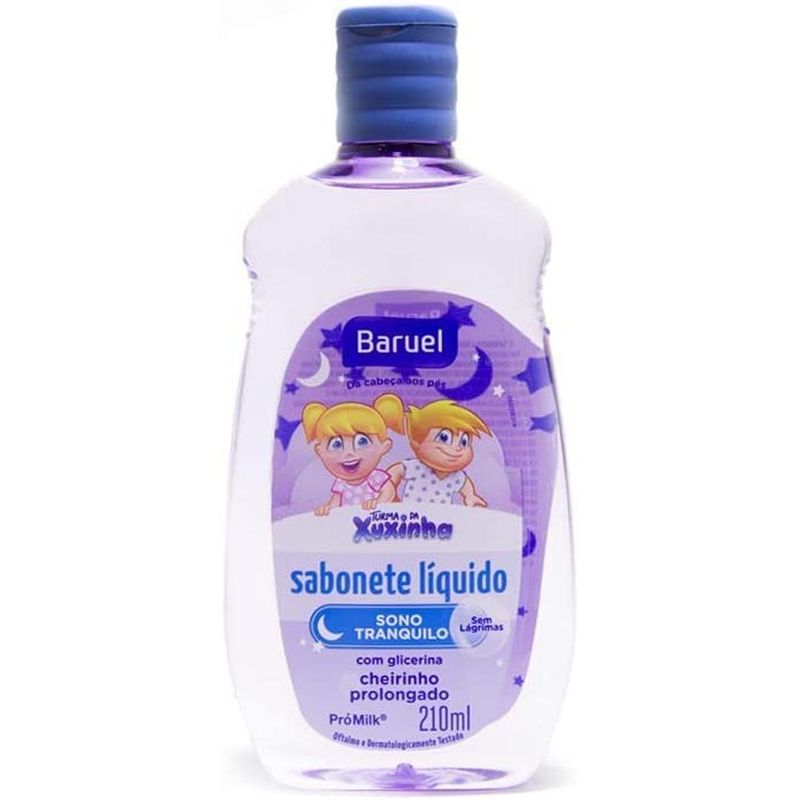 Sabonete Líquido Pró-Milk Sono Tranquilo Turma da Xuxinha Baruel 210ml ...
